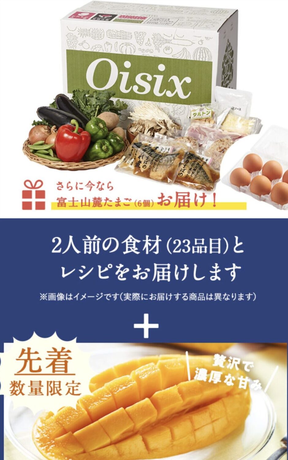 【2024年7月速報】Oisixコラボお試しは注意点あり！500円・980円・1,980円・3,300円・感謝クーポン・お得な時期・キャンペーン情報まとめ | ファミリー×食材宅配